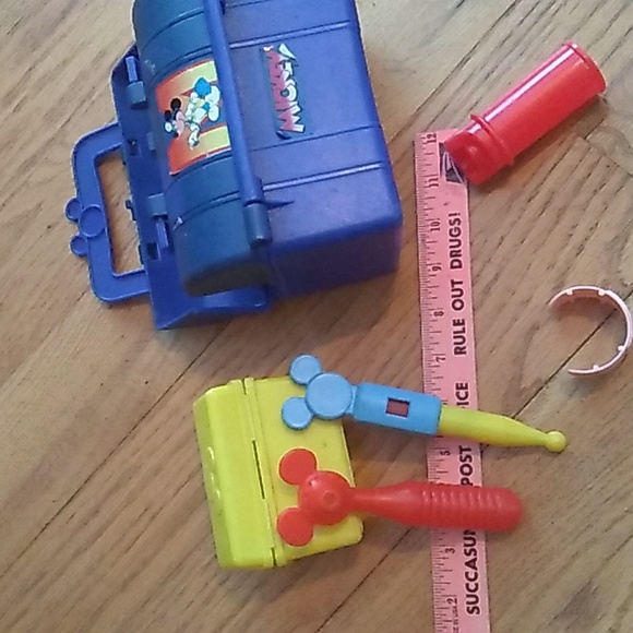 Disney | Toys | Vintage Disney Mickey Mouse Doctor Bag Medic Kit Toy ...